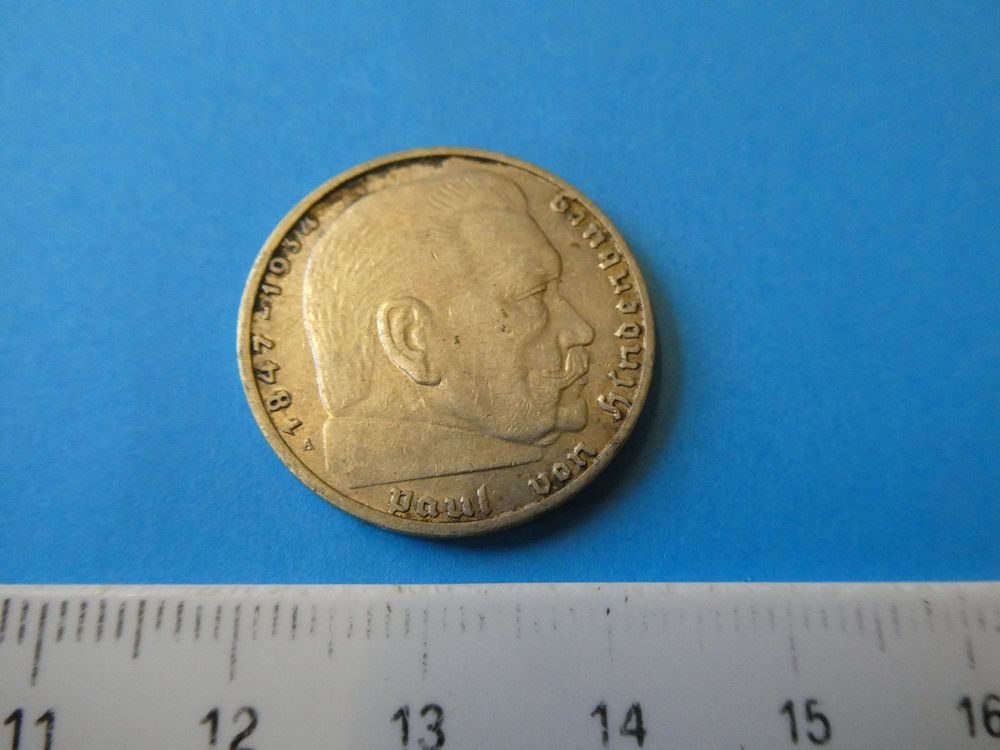 Dt. Reich 1938 A, 2 Reichsmark - Silber | Kaufen auf Ricardo