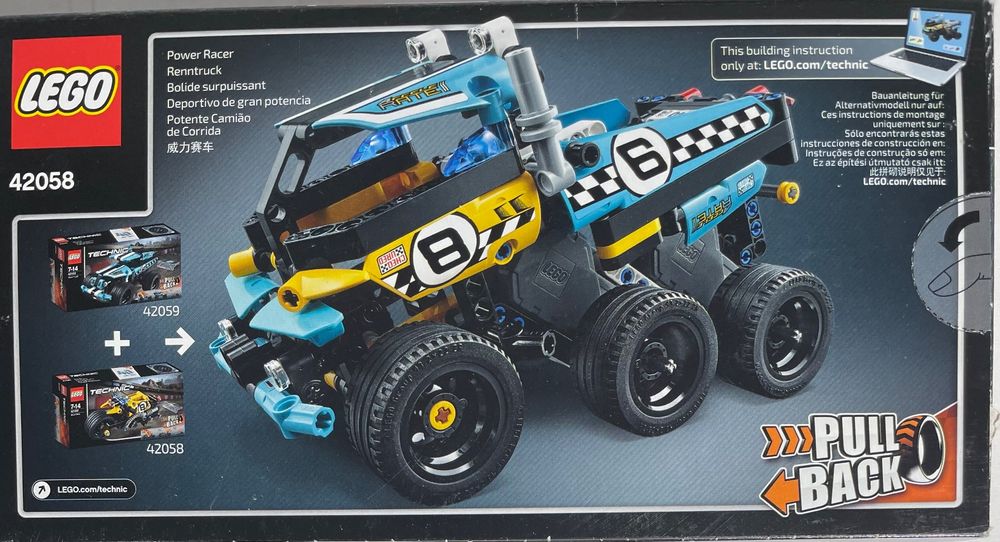 VINTAGE LEGO TECHNIC PULL BACK 7-14 | Kaufen auf Ricardo