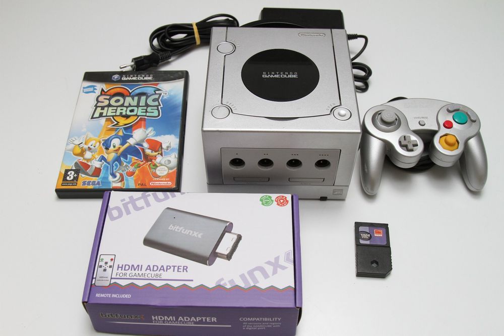 Nintendo Gamecube mit Picoboot, SD2SP2 und HDMI Adapter | Kaufen auf ...