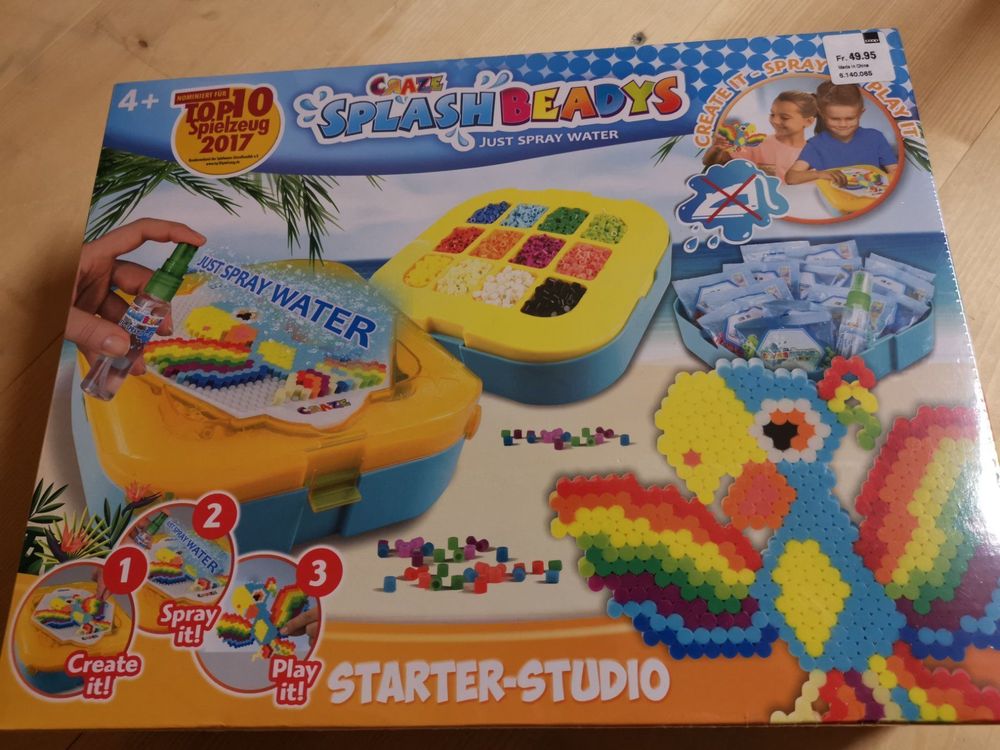 Craze Splash Beadys Starterset neu Perlen Basteln Kinder (Neu und originalverpackt) in Fankhaus ...