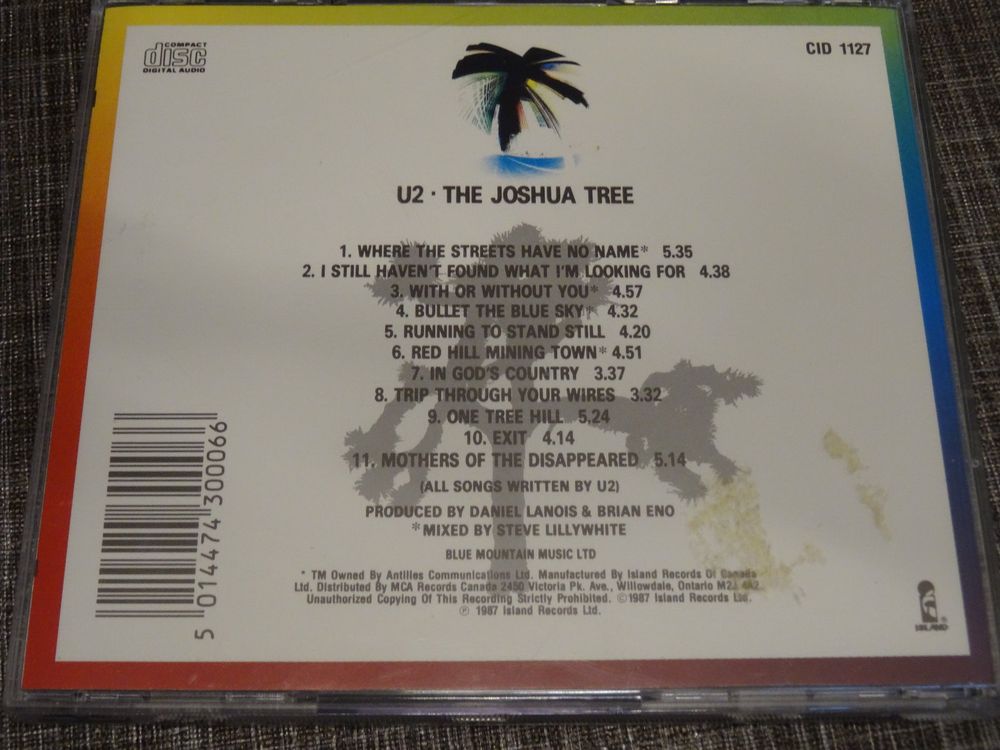 U2 - The Joshua Tree CD (Gebraucht) in Olten für CHF 3 – mit Lieferung ...