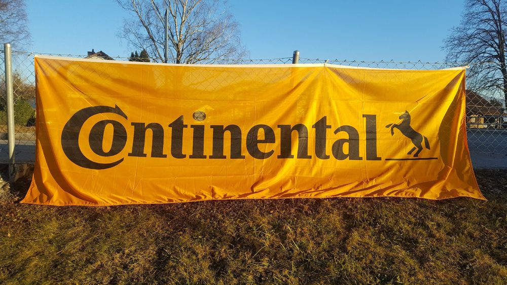 CONTINENTAL Fahne Flagge Banner 3.2m X 1.4m NEU TOP (Neu und ...