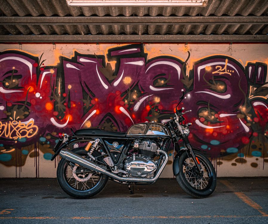 Cafe Racer Royal Enfield Continental GT 650 Chrome ab Servic (Neu ...