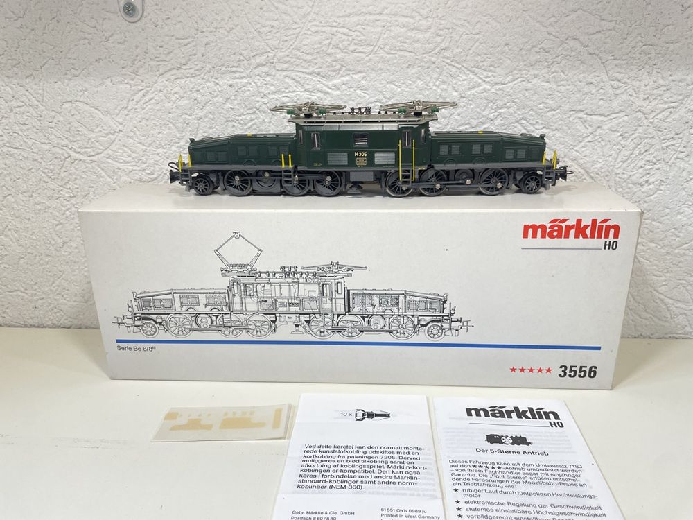 Märklin 3556 Ce 6/8 Krokodil, Analog. (Gebraucht) in Wilderswil für CHF ...