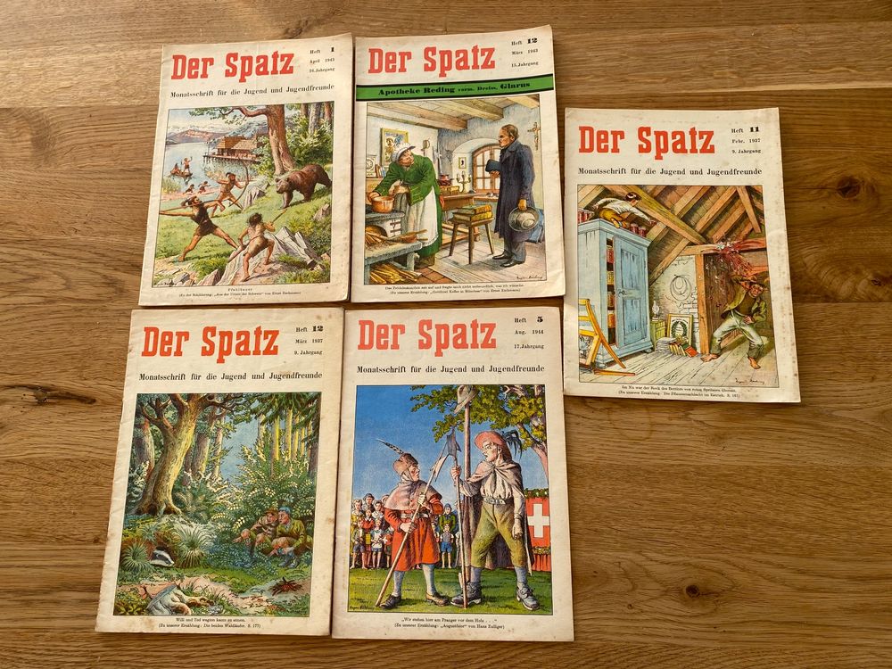 Jugendzeitschrift : Der Spatz | Kaufen auf Ricardo