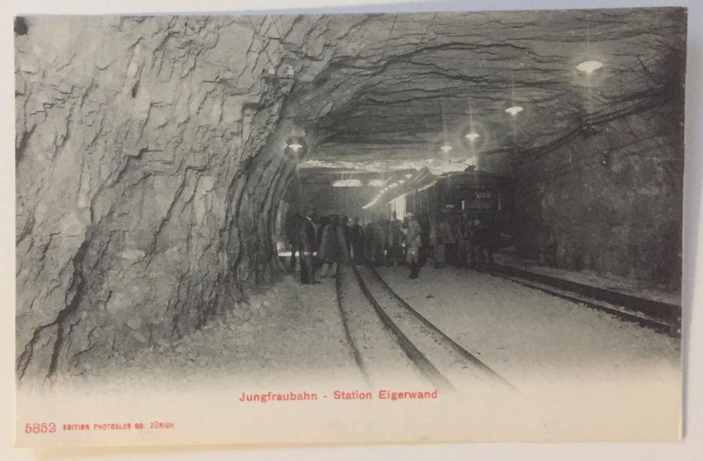 AK Jungfraubahn Station Eigerwand ~ 1915 (Gebraucht) in Feldkirch für CHF 3 – mit Lieferung auf ...