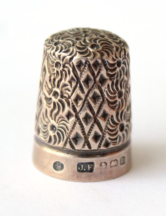 Antiker Fingerhut Sterling Silber 925 Engl. Birmingham 1911 (Gebraucht ...