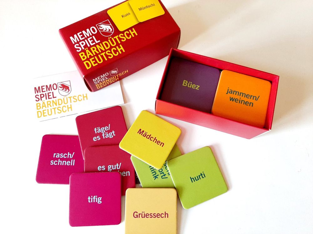 Memory Memospiel Bärndütsch | Kaufen auf Ricardo