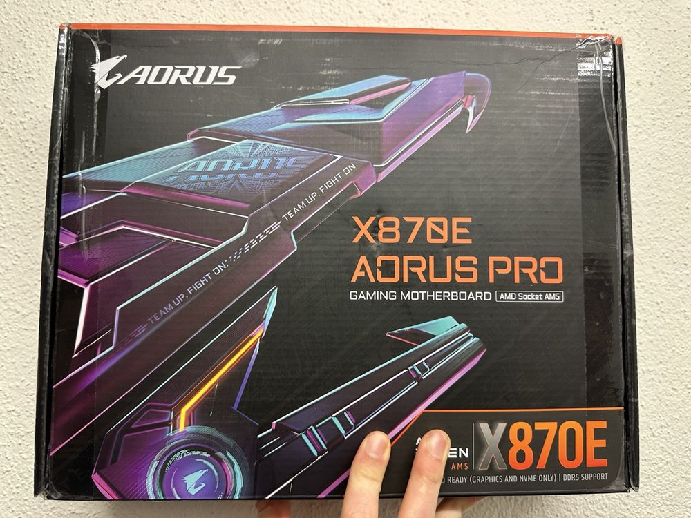 X870E AORUS PRO GAMING MOTHERBOARD AMD Socket AM5 (Neu und ...