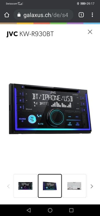JVC KW-R930BT | Kaufen auf Ricardo