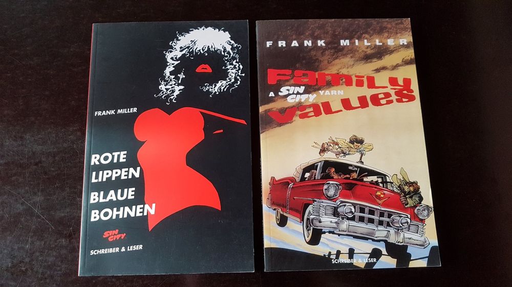 Sin City Frank Miller Family Values Rote Lippen 2 Bände | Kaufen auf ...