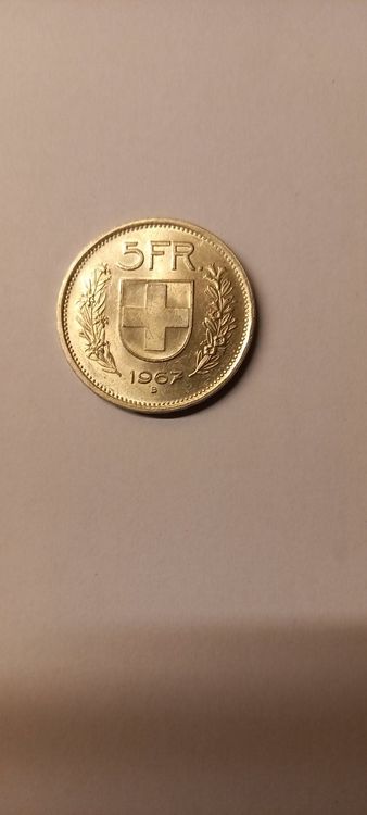 5 Franken Silber 1967 | Kaufen auf Ricardo