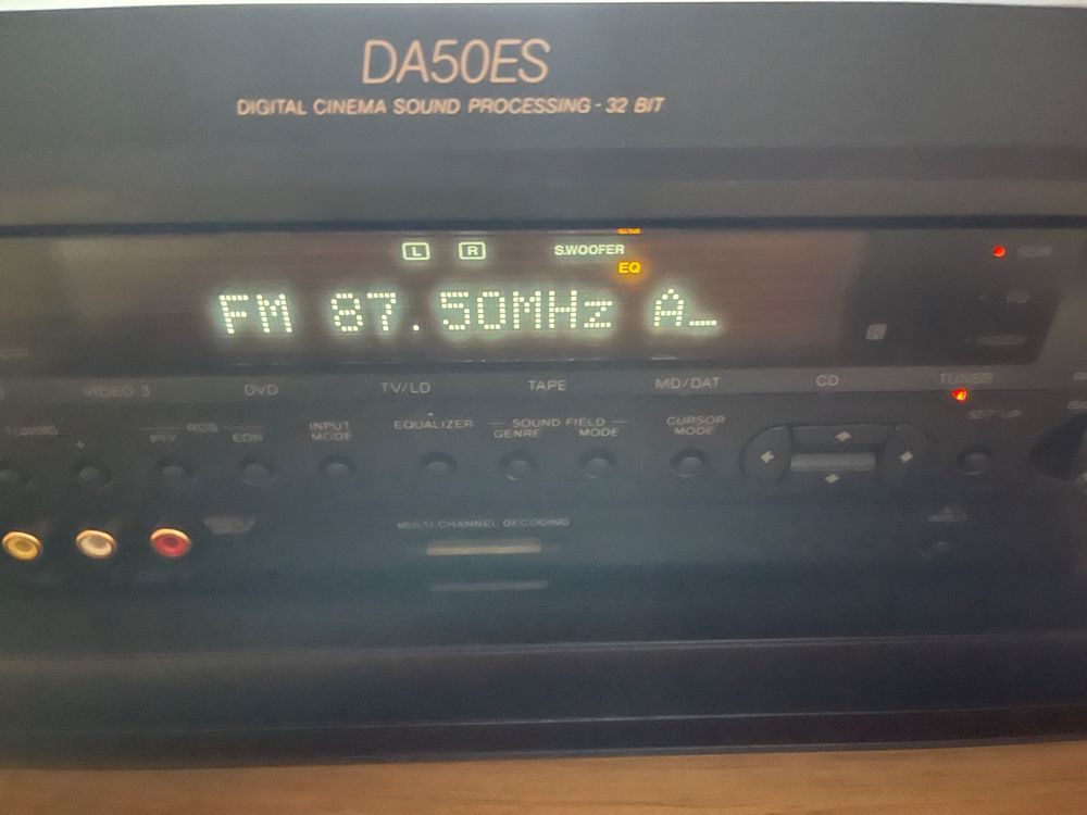 Sony DA50ES HighEnd Dolby Digital DTS Receiver-Verstärker (D'occasion ...
