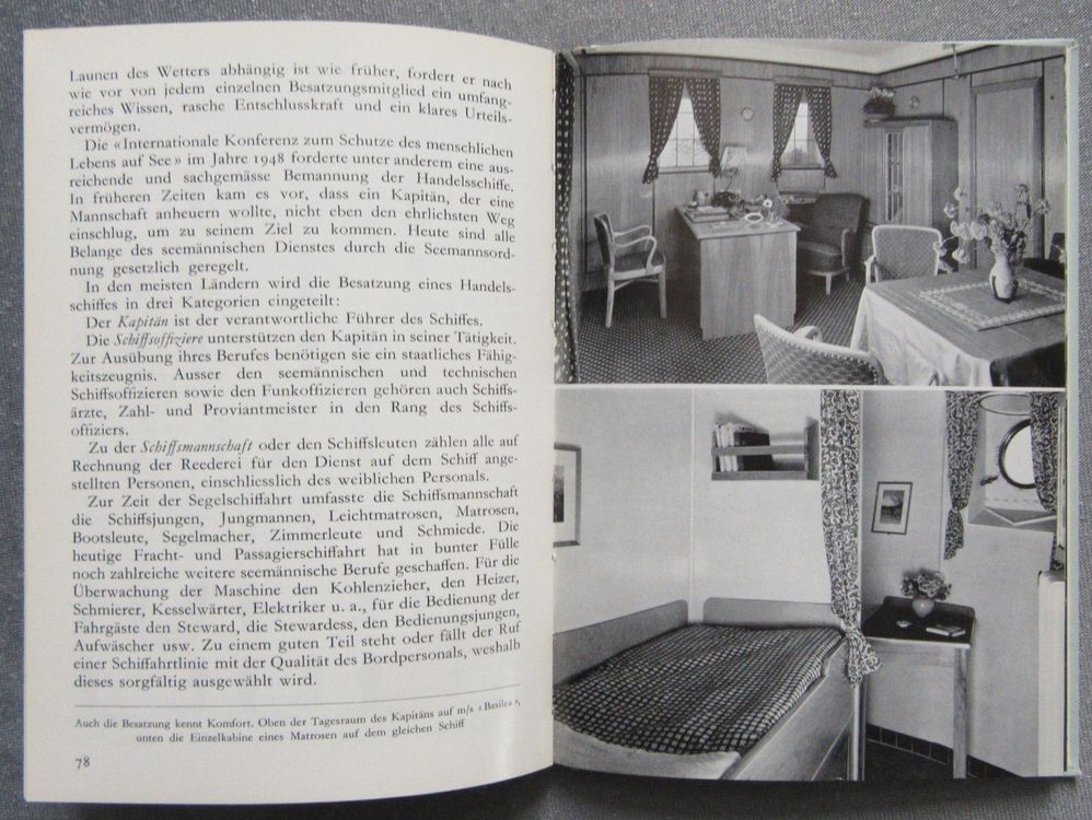 Schiffe und Schiffahrt - Hallwag Band 53 - von 1959 | Kaufen auf Ricardo