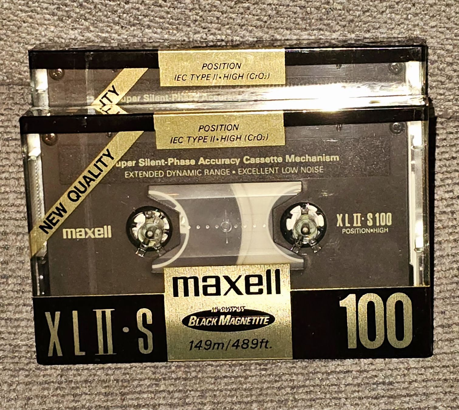 💥DUO MAXELL"XLII-100 BLACK MAGNETITE 💥 (Neuf avec emballage d'origine) à LAUSANNE pour CHF 22.9 ...