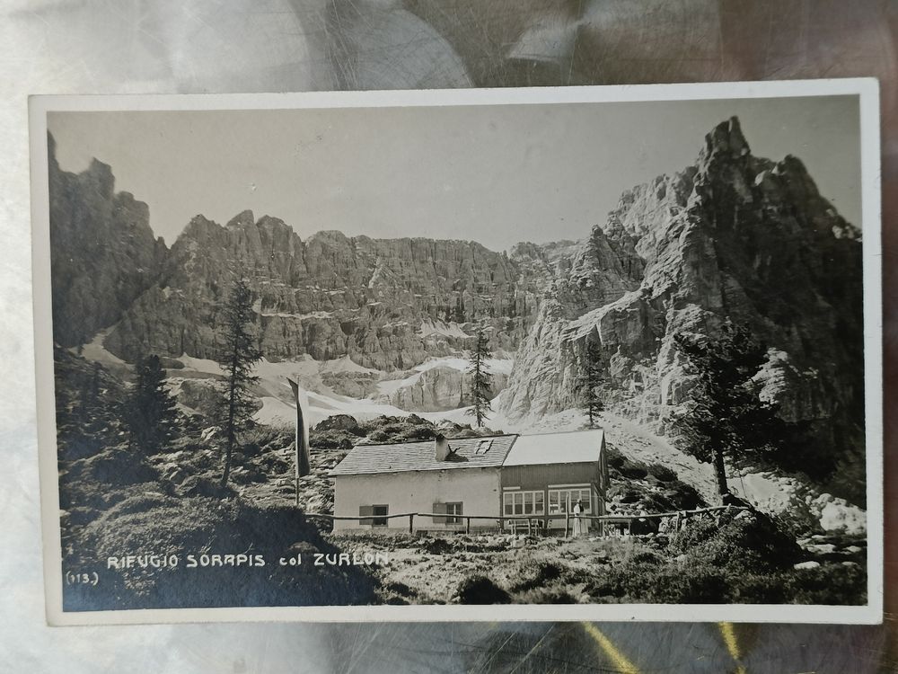 Photo Karte / Rifugio Sorapis col Zurlon - Club Alpino Itali (Usato) a ...