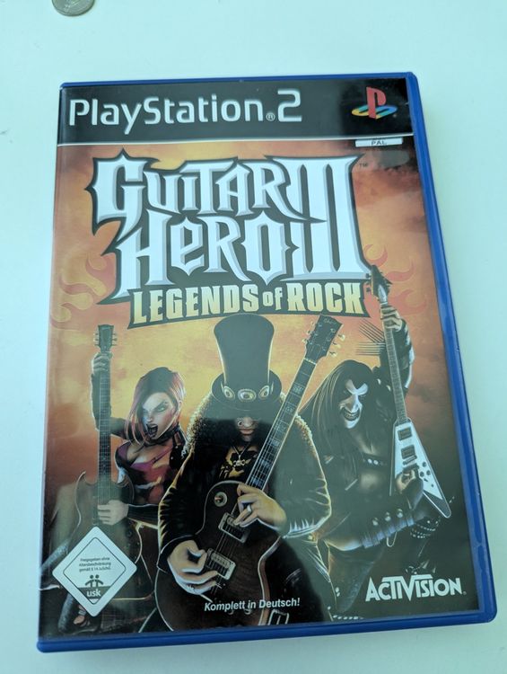 Guitar Hero III Legends of Rock PS2 Game Playstation 2 | Kaufen auf Ricardo