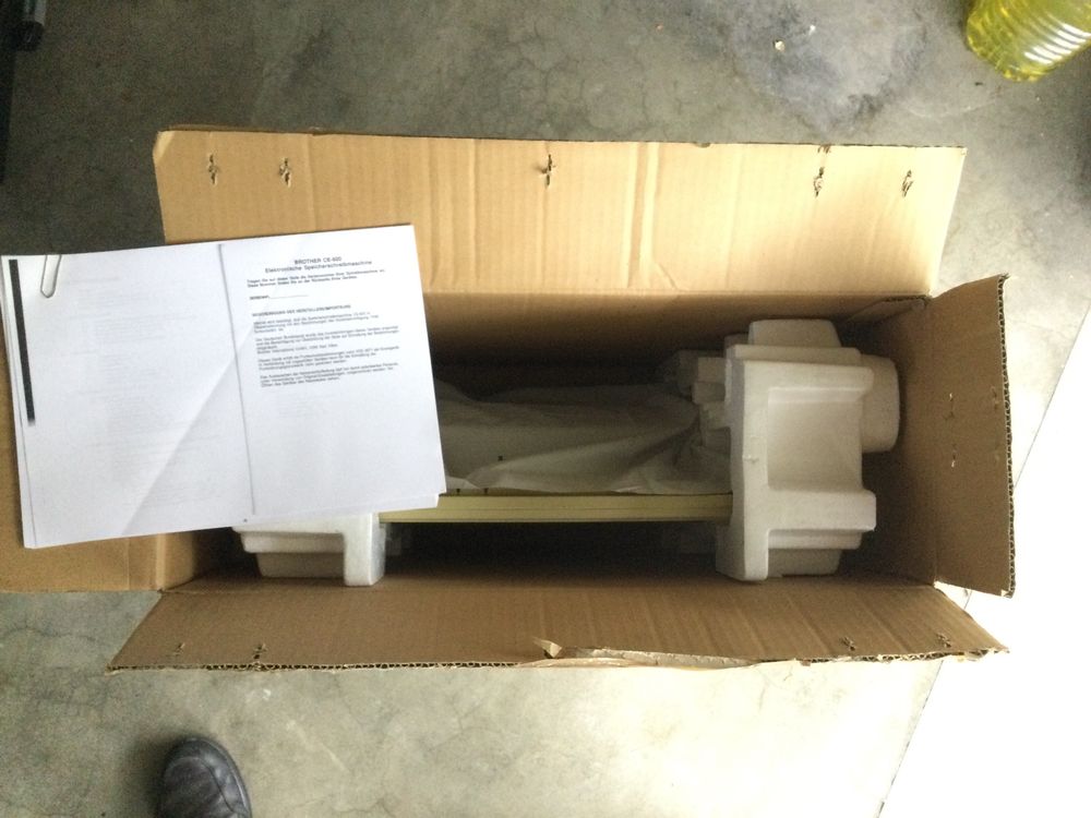 Brother CE-650 Elektrische Schreibmaschine. Geprüft! (Gebraucht) in ...