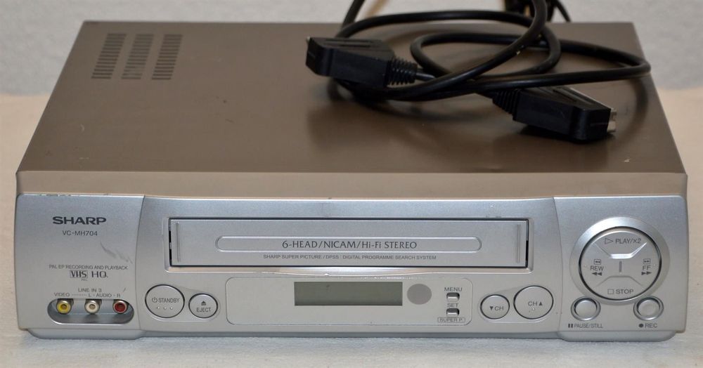 Videorecorder VHS Sharp VC-MH704HM magnétoscope (Gebraucht) in ...