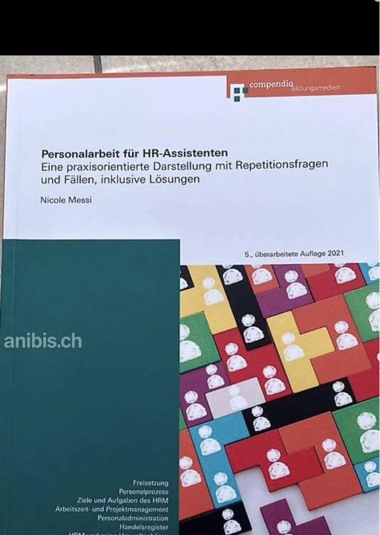HR-Zertifikat HR-Assistent/in, neuwertig! (Gebraucht) in Biberist für ...