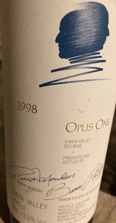 Robert Mondavi Opus One 1998 (Neu (gemäss Beschreibung)) in Murg für CHF 290 – nur Abholung auf ...