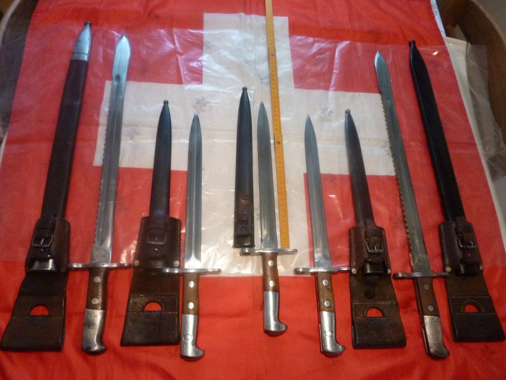 Faschinenmesser 1914, Bajonette 1918 | Kaufen auf Ricardo