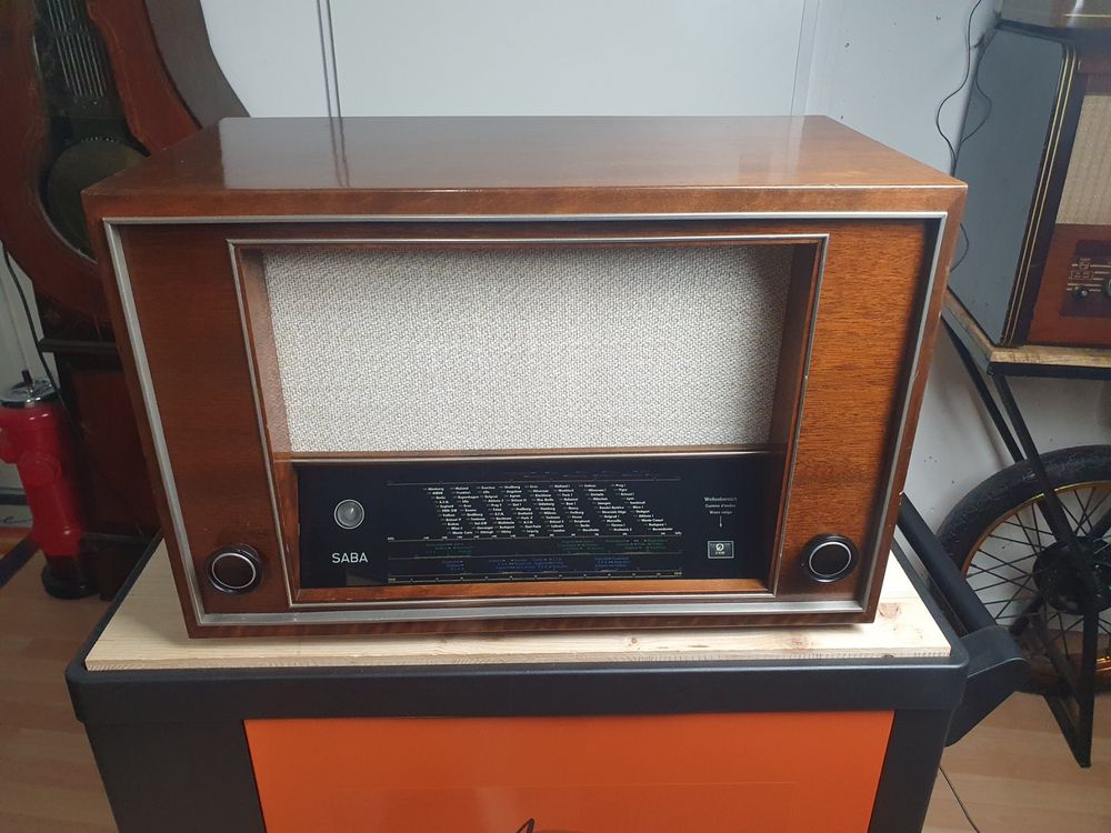 Röhrenradio Saba Rekord W50 - UKW Dekoder und DW42 Speaker | Acheter sur Ricardo