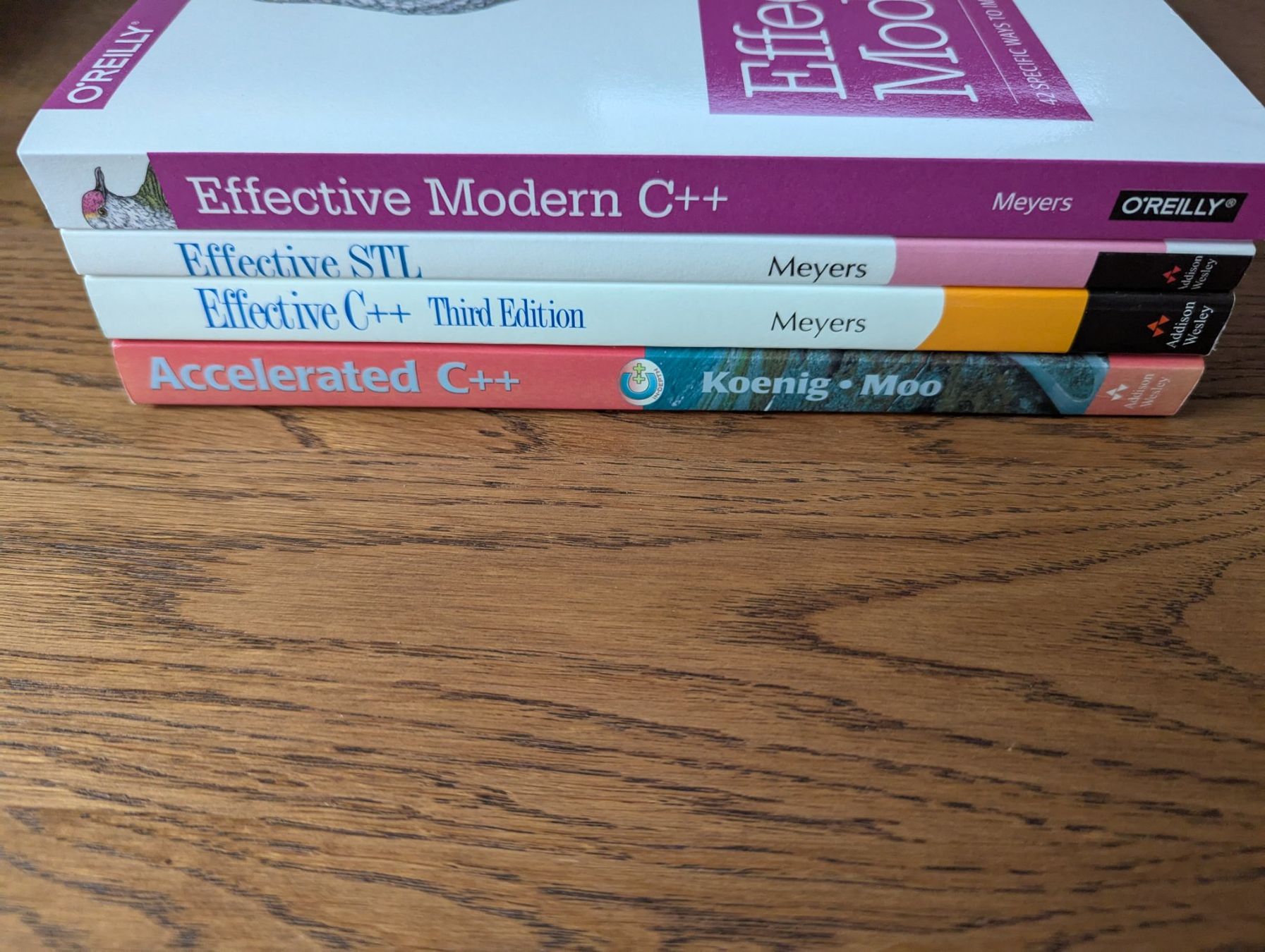 C++ Bücher (Scott Meyers, Andrew Koenig, Barara E. Moo) (Gebraucht) in Forch für CHF 35 – mit ...