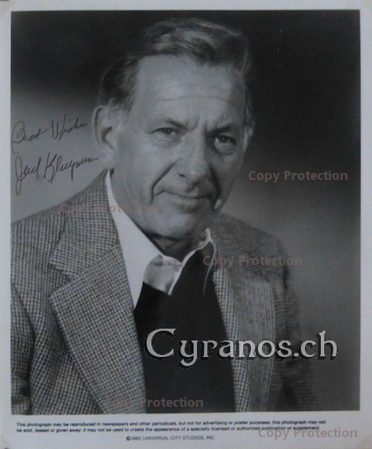 Jack Klugman (1922-2012) Schauspieler - sign. Grossfoto (Gebraucht) in ...