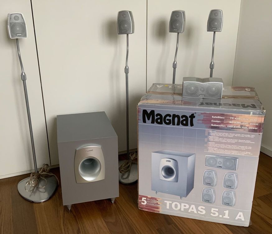 Magnat Topas 5.1A Surround Set (Gebraucht) in Wilihof für CHF 2 – nur ...