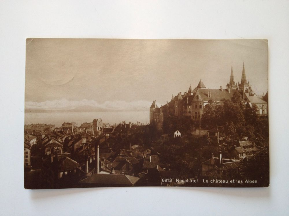 AK /ancienne carte postale - Chateau de Neuchatel | Kaufen auf Ricardo