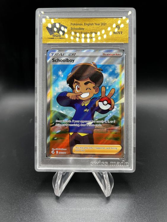 Pokémon Schoolboy Trainer Galeriekarte SGS 9 ab 1.- (Neu (gemäss ...