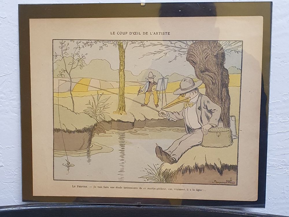 Lithographie originale Benjamin Rabier 1869-1939 N°2 (Gebraucht) in ...