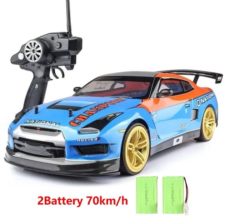 Voiture RC Nissan Gtr 70 km/h, 2 Batteries échelle. 1/10 | Kaufen auf ...