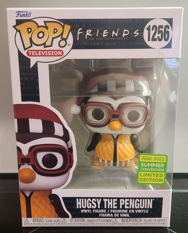 FUNKO POP SERIES 2022-HUGSY THE PENGUIN-FRIENDS-1256 (Neu und ...