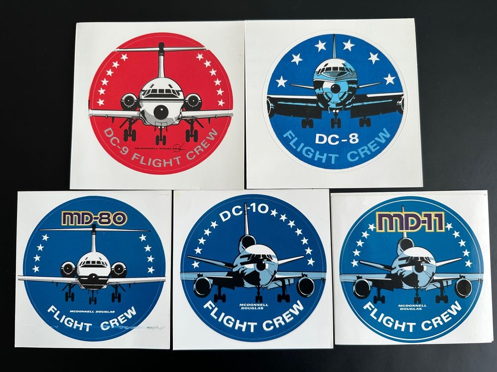 Swissair / McDonnell Douglas, Flight Crew Sticker (Neu (gemäss ...