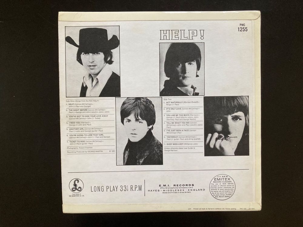 The Beatles - Help! – LP - 1. UK - Mono VG+ (Gebraucht) in Winterthur ...