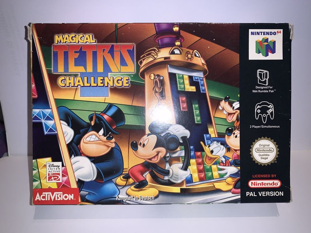 N64 Magical Tetris Challenge PAL Topolino Disney (Usato) a Bironico per ...