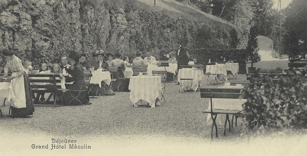 Mâcolin=Magglingen/Frühstück im Grand Hotel (Neu (gemäss Beschreibung ...