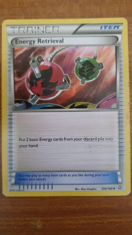 Energy retrieval 126/160 XY Primal Clash Pokémon | Kaufen auf Ricardo