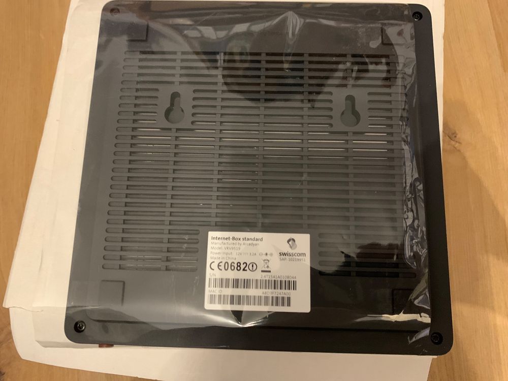 Swisscom Internet box Standard neu (Neu und originalverpackt) in ramsen ...