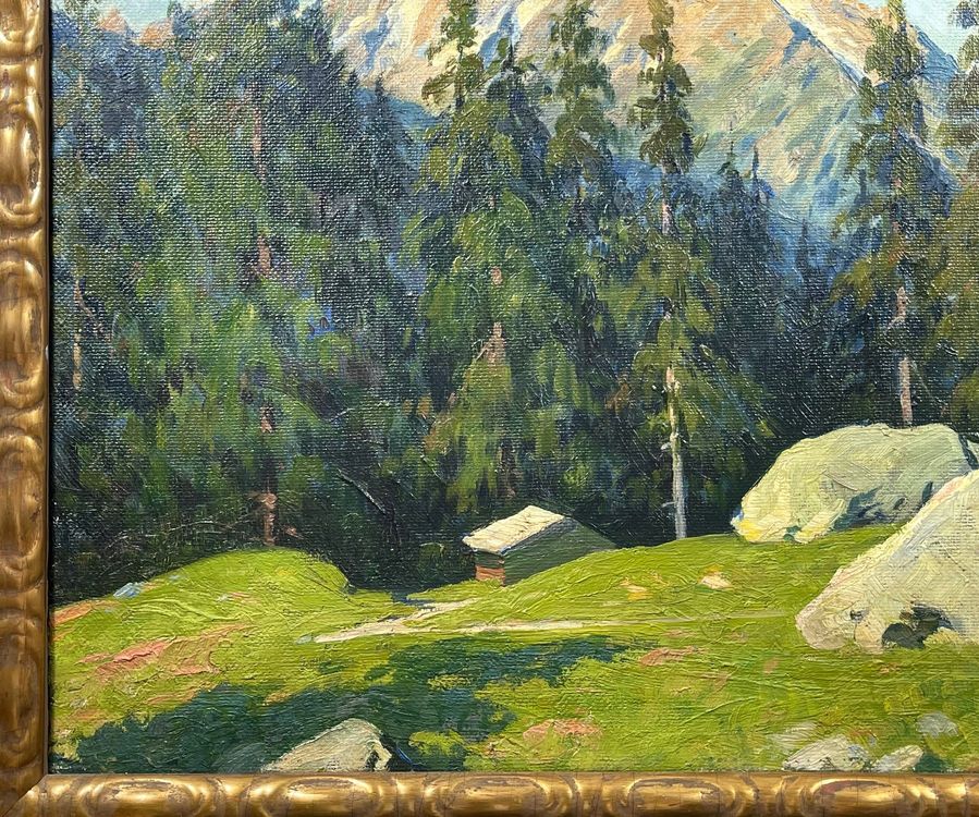 Johannes Weber (1871-1949) Gemälde | Kaufen auf Ricardo