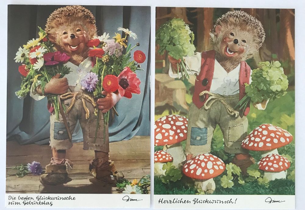 Mecki-Karten - Set mit 10 Karten (Set 02) (Neu (gemäss Beschreibung ...