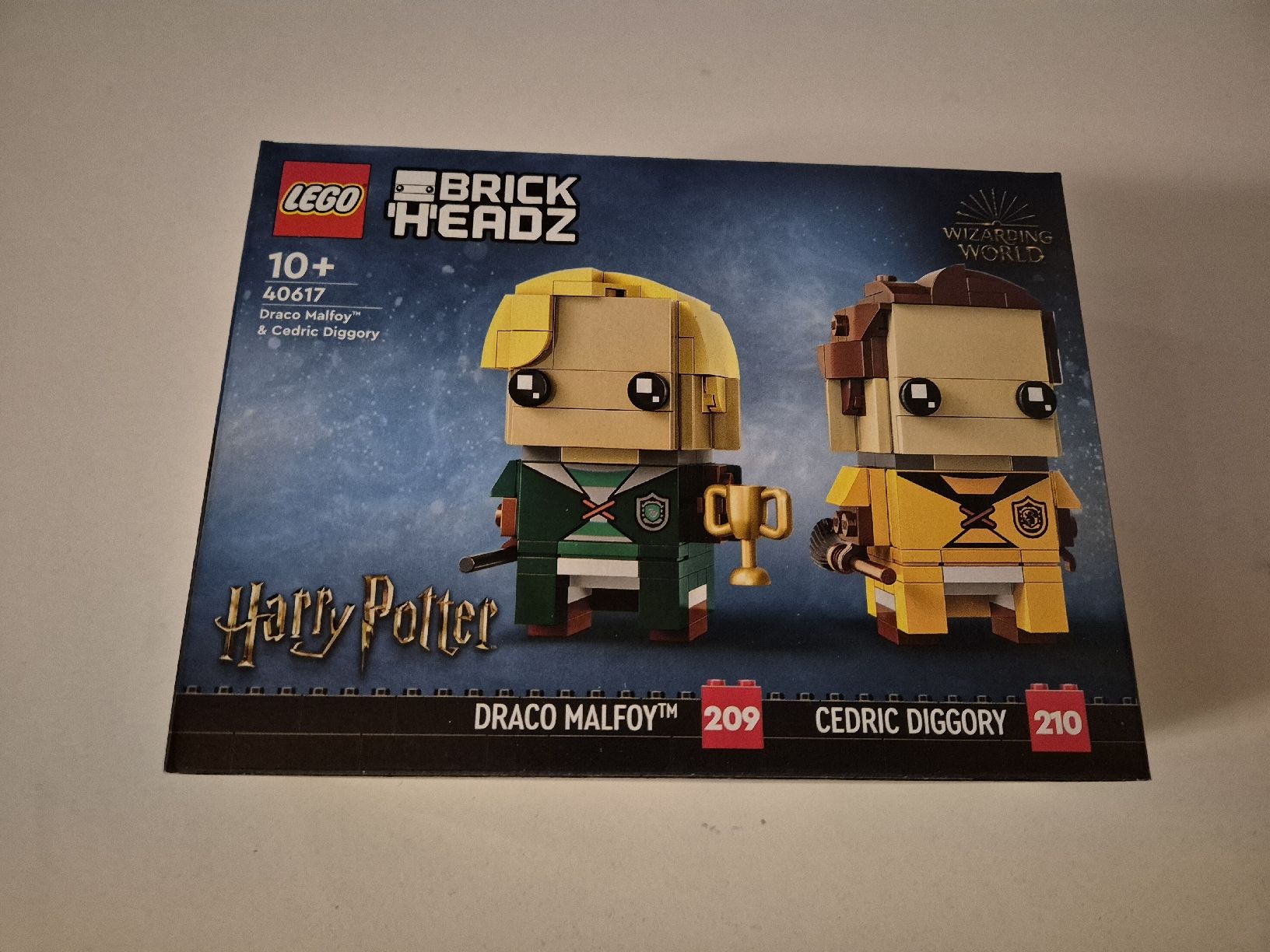 LEGO BrickHeadz 40617: Draco Malfoy & Cedric Diggory (Neu und ...