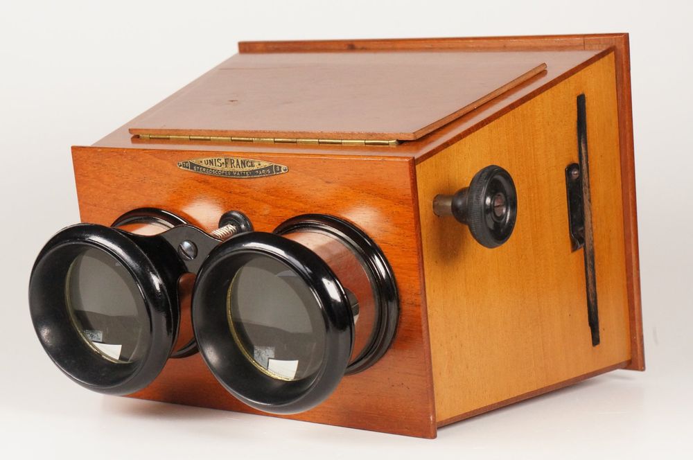Seltenes 10x15cm Stereoskop Unis France, A. Mattey, Paris (Gebraucht ...
