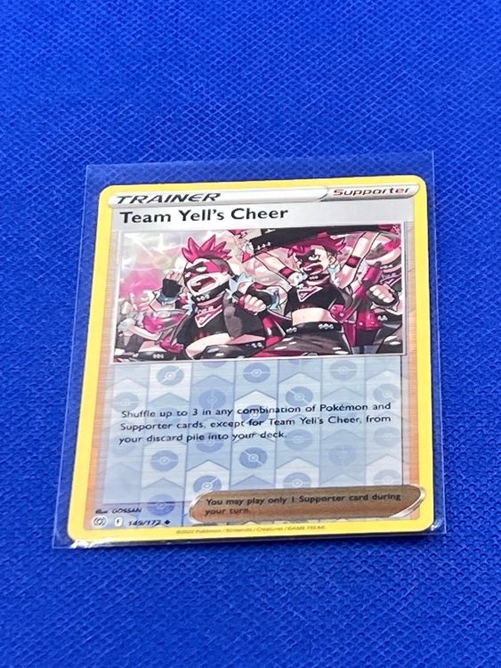 Pokemon Brilliant Stars Team Yell`s Cheer 149 / 172 Reverse (Neu ...