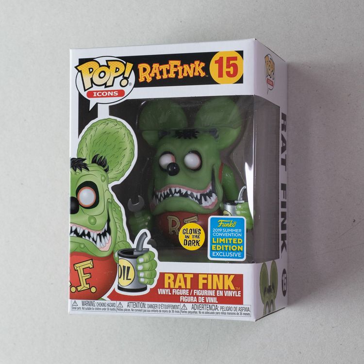Funko Pop Rat Fink - Rat Fink #15 Glows Limited Edition (D'occasion) à ...