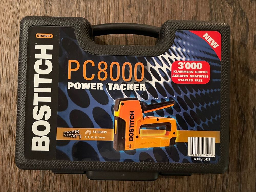 Bostitch, Power Tacker PC8000 | Kaufen auf Ricardo
