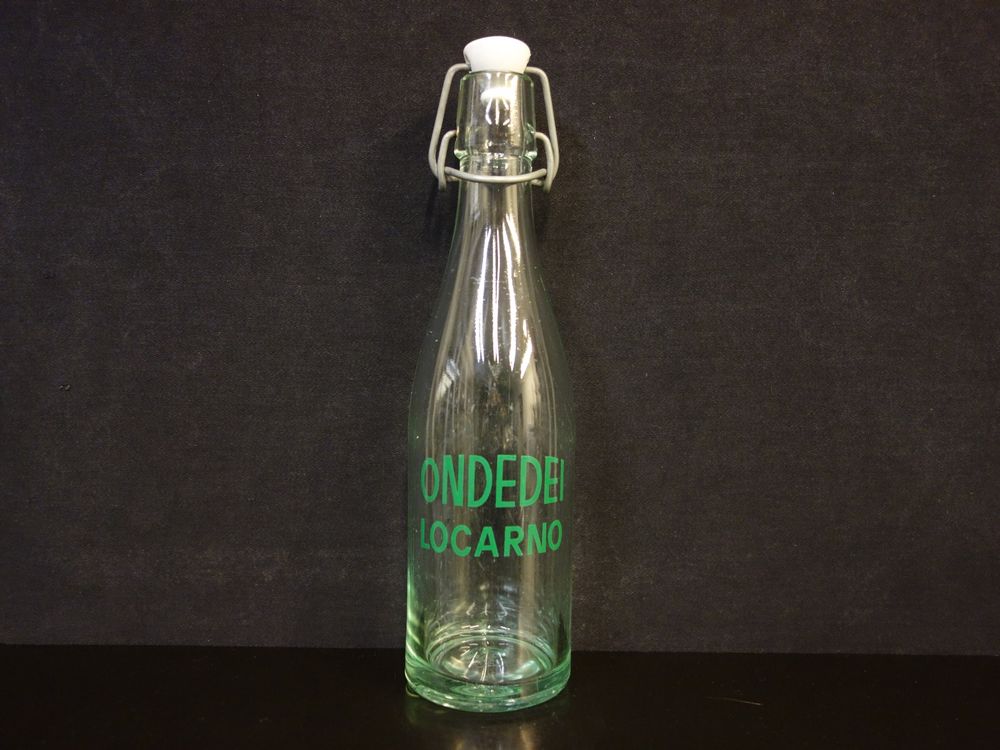 kleine alte Flasche GAZOSA ONDEDEI LOCARNO Siegwart (Gebraucht) in ...