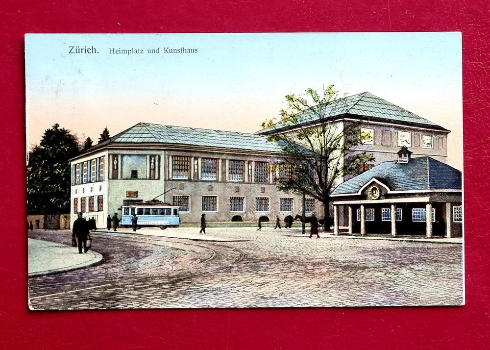 Zürich - Heimplatz - Kunsthaus - Strassenbahn - 1925 (Gebraucht) in Rothrist für CHF 24 – mit ...